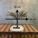Olive Tree Bronze Brass Olive Tree Tumbled Olive Tree Metal Olive Tree ...