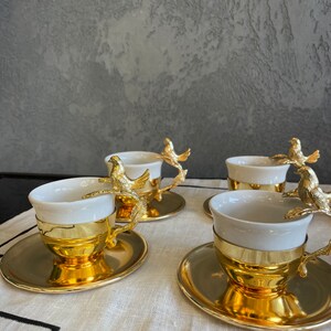 6 Piece Coffee Cup Set ,luxury Coffee Cup Set , Arabic Coffee Cups ...