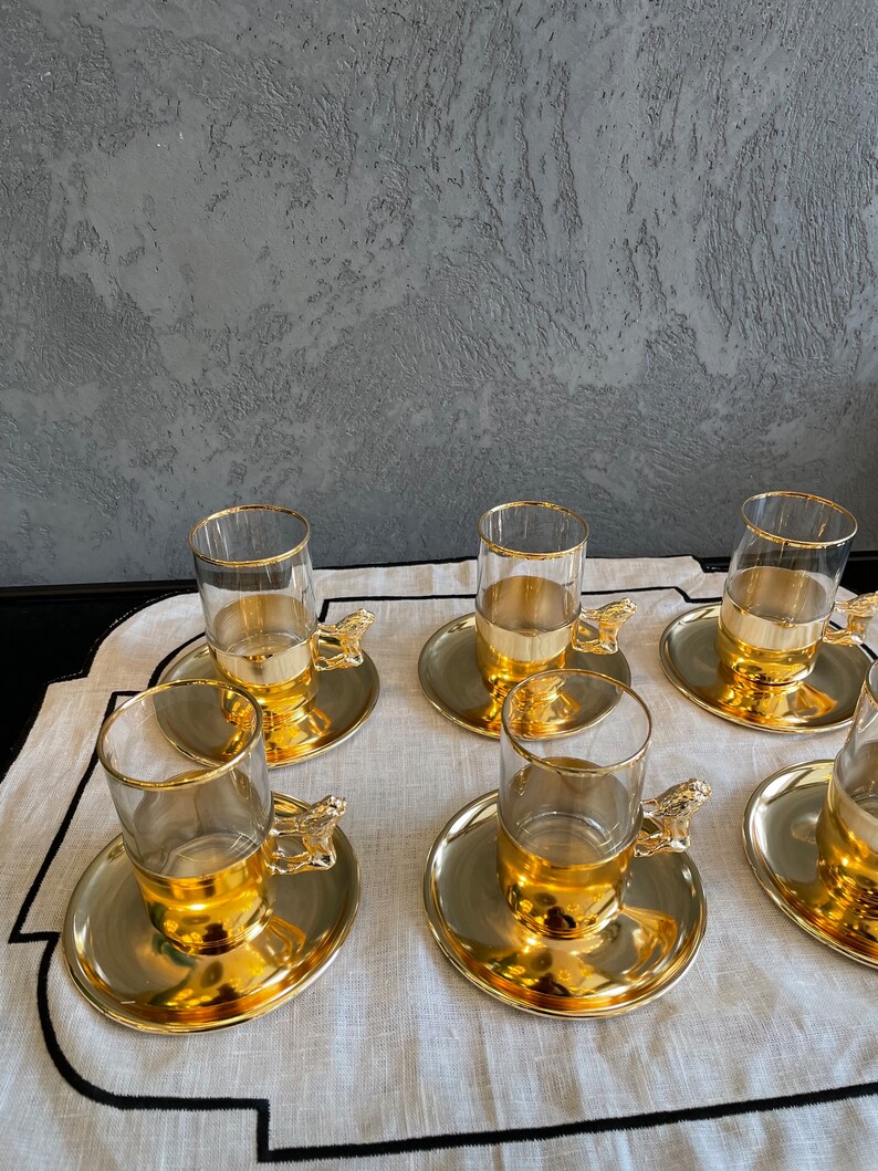 6 Piece Coffee Cup Set luxury Coffee Cup Set Arabic Coffee - Etsy