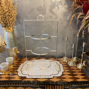 3-tiers Stand Where You Can Present Your Dinner Plates - 3 Tiers Dinner ...