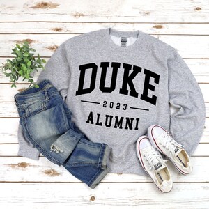 Custom University Alumni Sweatshirt Year of Graduated, Personalized ...