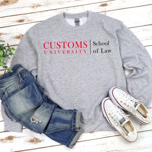 Custom University School of Law Sweatshirt: Personalized College ...