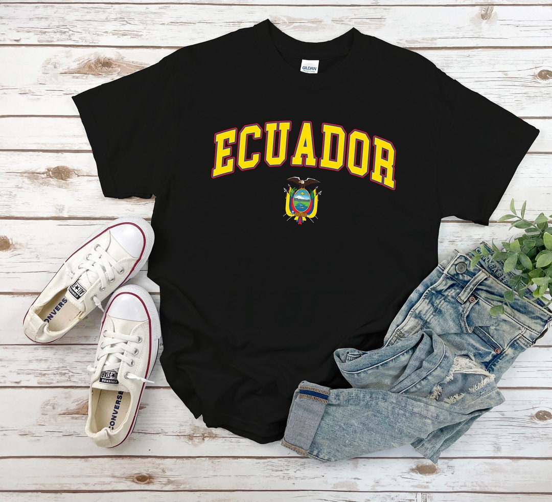 Ecuador Shirt, Coat of Arms of Ecuadorian Tshirt, Cozy Tee Unisex - Etsy
