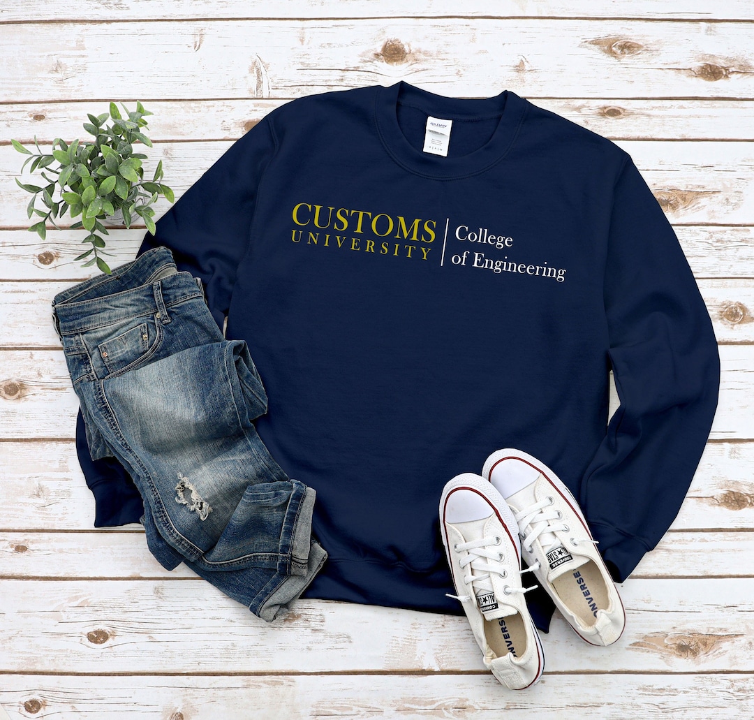Custom University College of Engineering Sweatshirt, Personalized ...