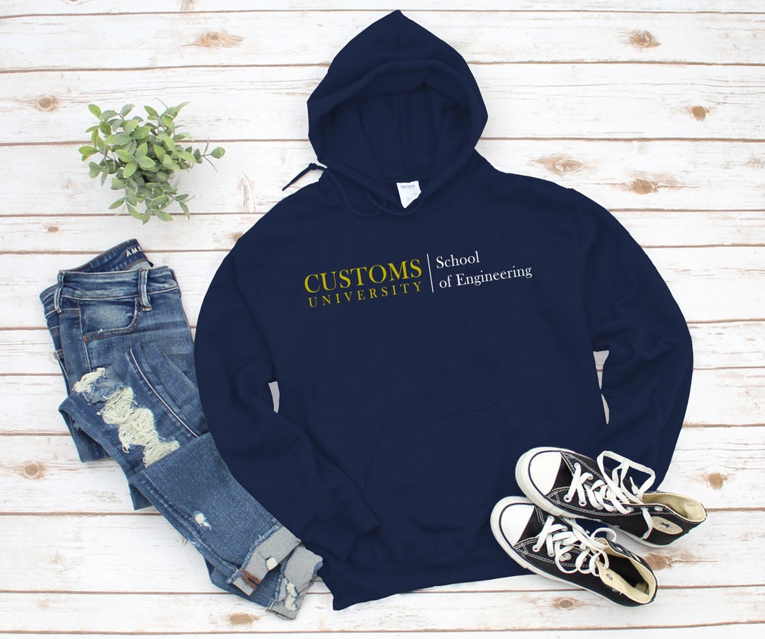 Custom University School of Engineering Hoodie, Personalized ...