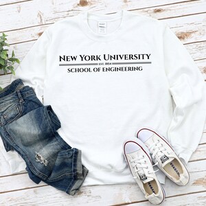Custom School of Engineering Sweatshirt, Customized University Sweater ...