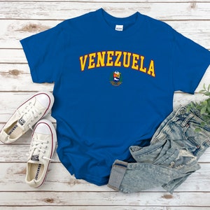Venezuela Shirt, Coat of Arms of Venezuelan Tshirt, Cozy Tee Unisex - Etsy