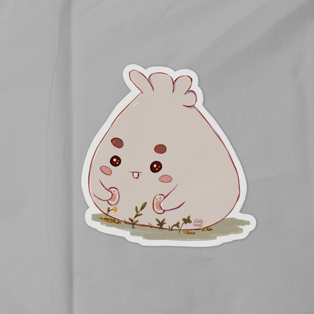 Cute Baby Dumpling Sticker Illustration Cozy Sticker - Etsy