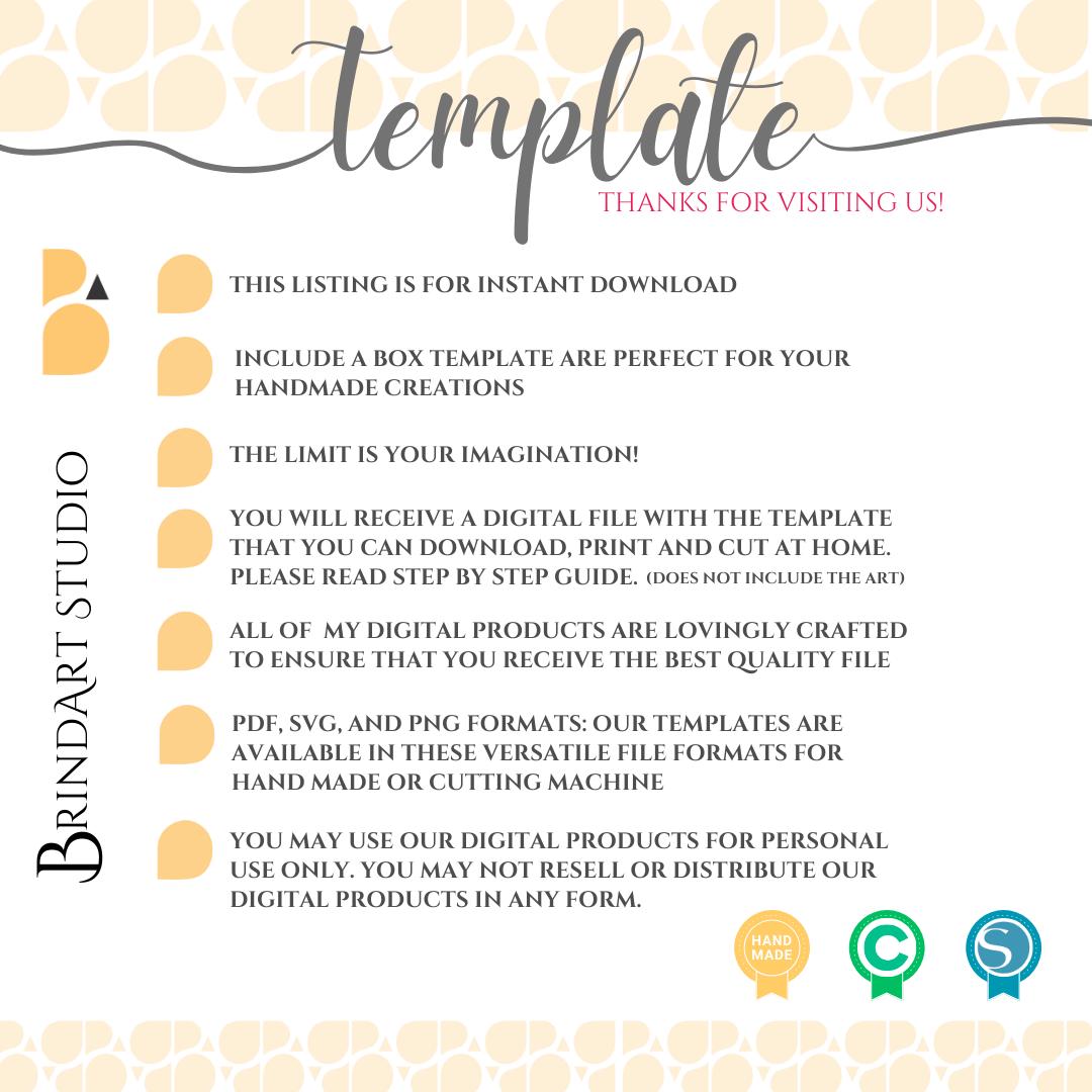 Circus Box Template, Circus Party, Favor Box Circus, Circus Birthday ...