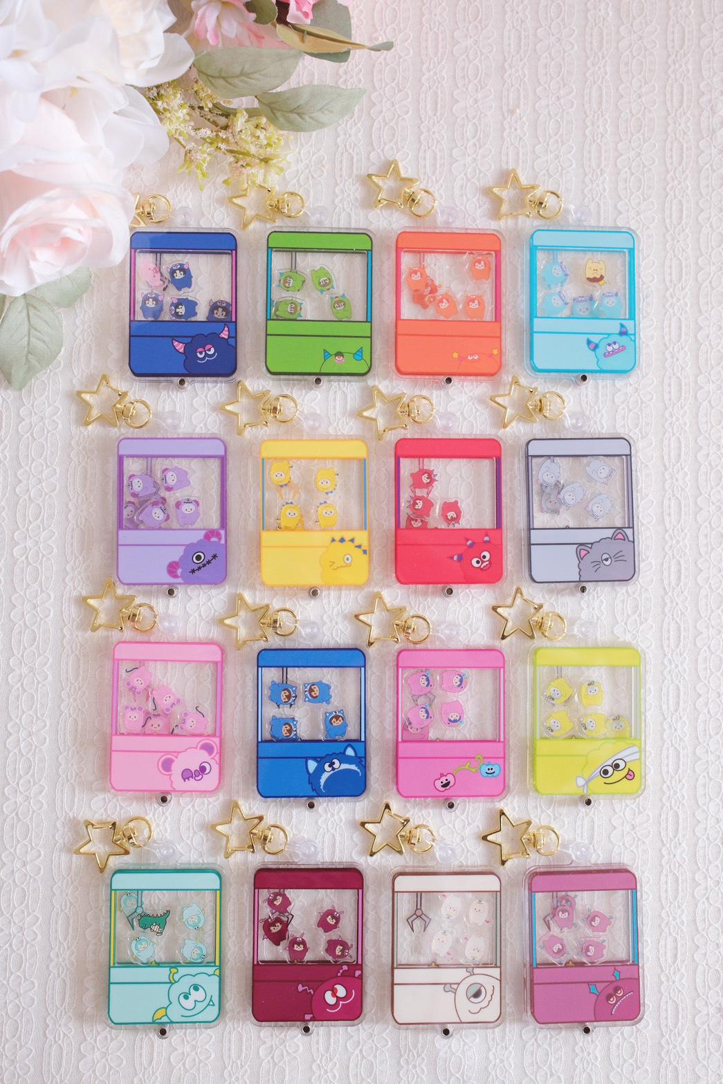 I7 Characters Fan Art Shaker Keychains - Etsy