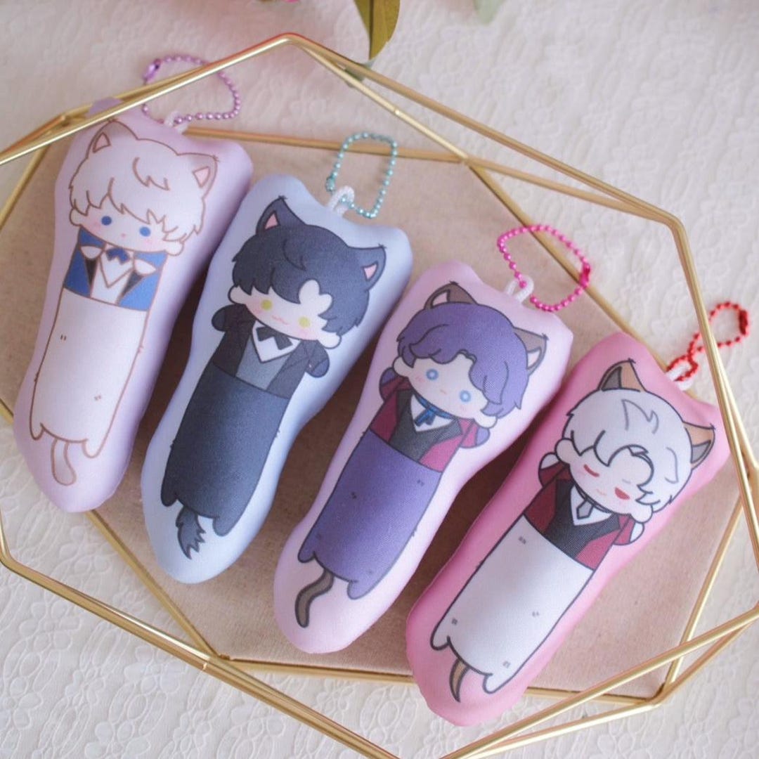 LADS Squeeze Pillow Fan Art Keychain - Etsy