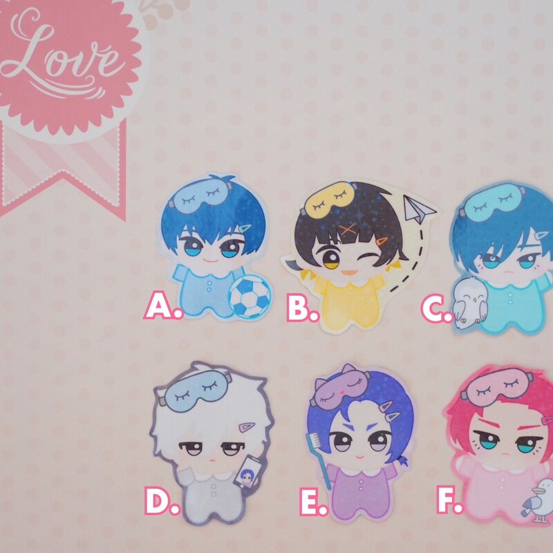 Blue Lock Stickers - Etsy