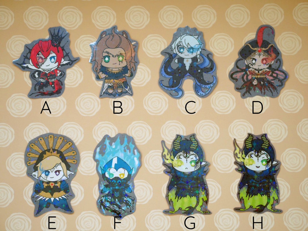 TWST Overblot Characters Stickers - Etsy