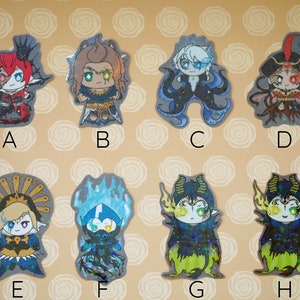 TWST Overblot Characters Stickers - Etsy