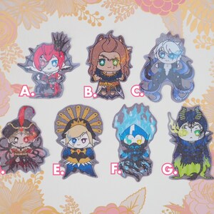 TWST Overblot Characters Stickers - Etsy