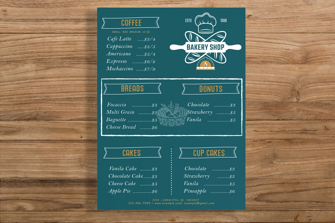 Editable, Customize, DIY Pricing Guide ,small Business Template, Price ...