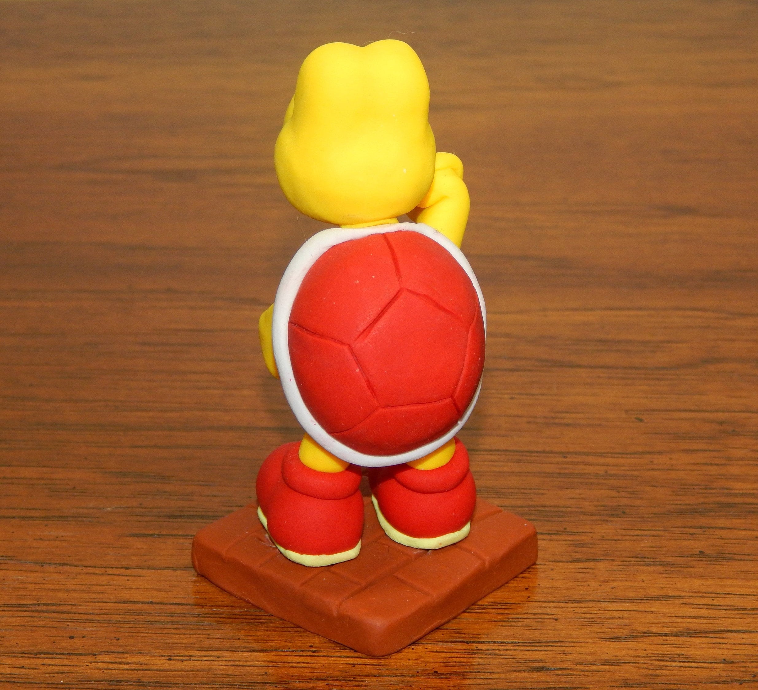 Super Mario Bros. Inspired Red Koopa Troopa Clay Figure - Etsy