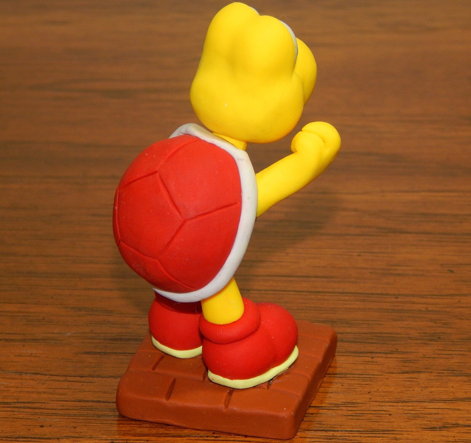 Super Mario Bros. Inspired Red Koopa Troopa Clay Figure - Etsy