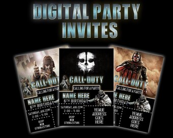 Call of Duty Birthday - Etsy