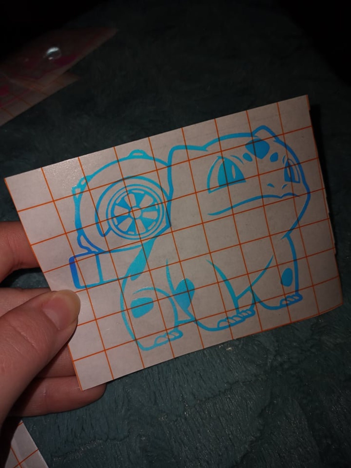 Bulbasaur Turbo Decal Permanent Weatherproof Car Turbo Car - Etsy