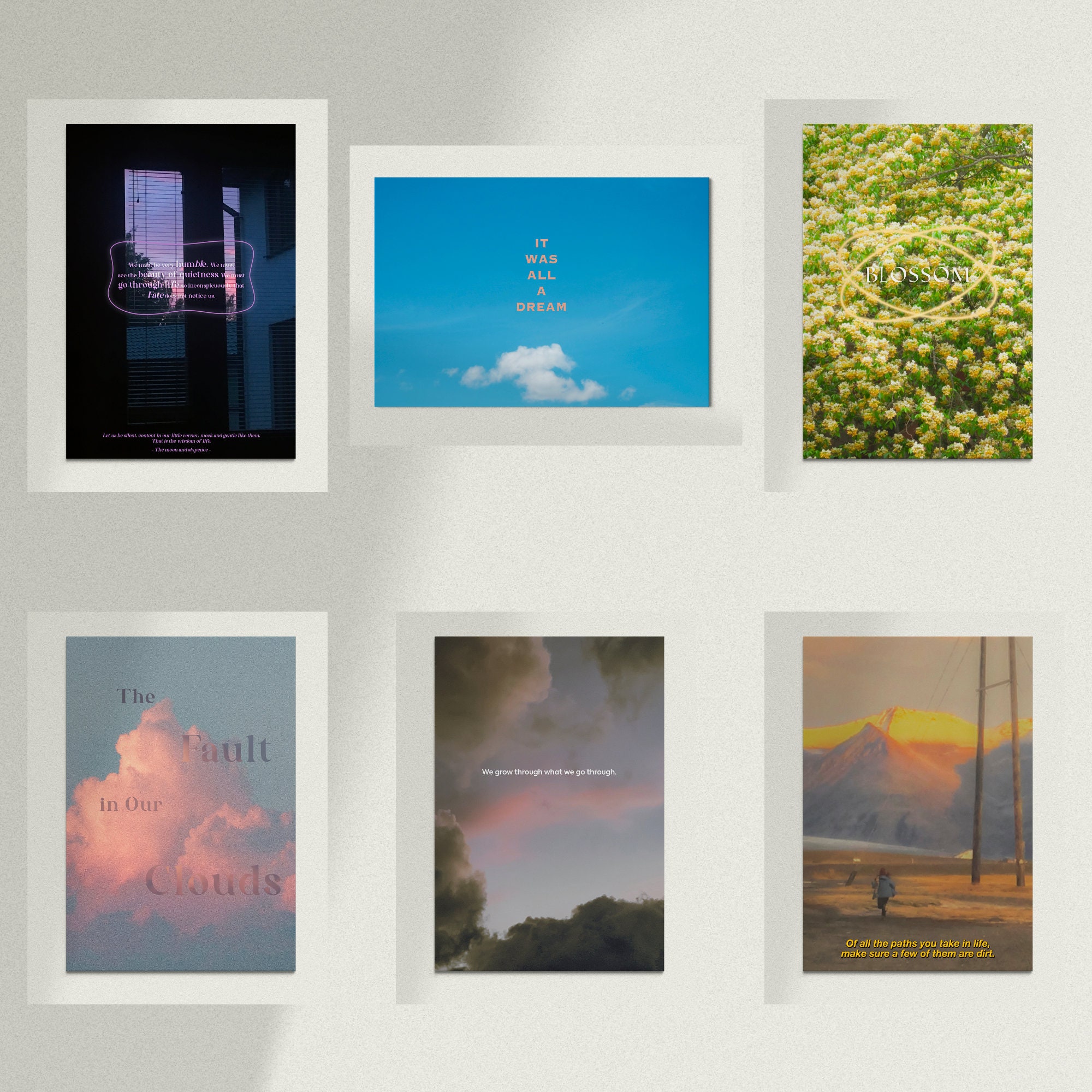 Life Hacks Quote Collection Aesthetic Postcard Artistic Postcards Quote ...