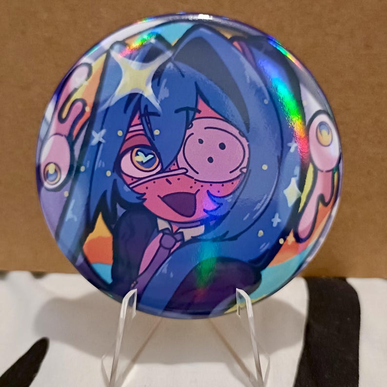 Monitoring Miku | 7cm Pin - Etsy Australia