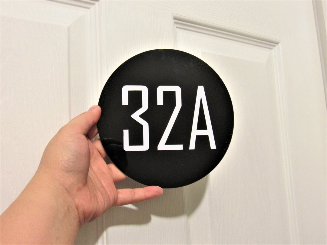 Custom Hotel Room Number Sign Apartment Door Acrylic Sign - Etsy