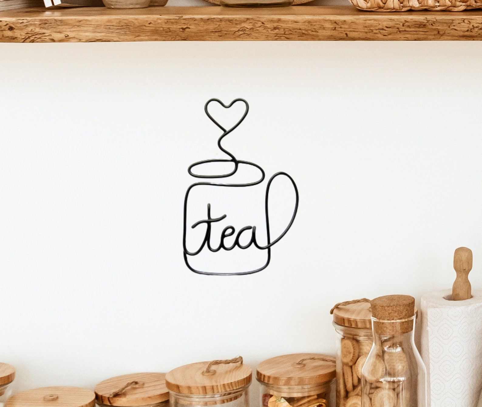 Tea Cup Tea Mug Wire Sign Tea Cups Gifts Wire Wall Art - Etsy