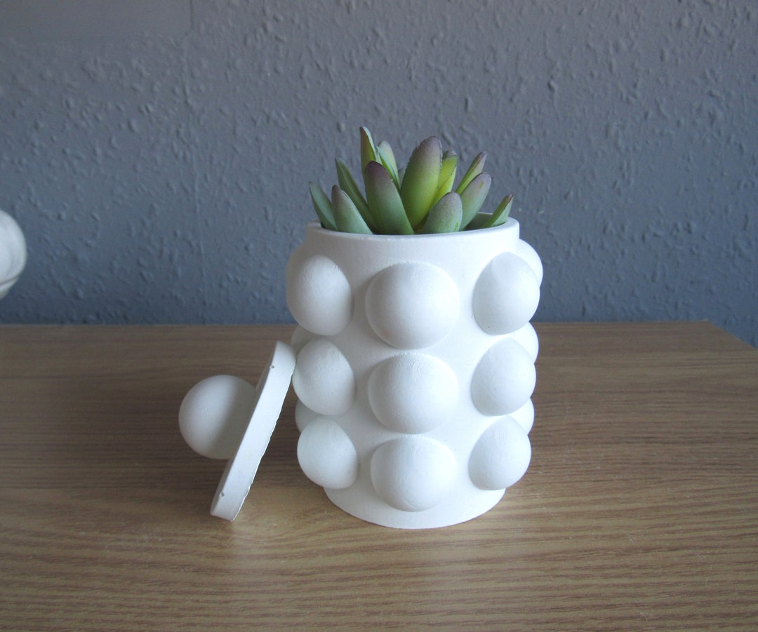 Unique Bubble Pot Concrete Bubble Vase Container Pencil Holder Concrete ...