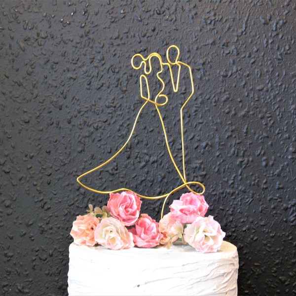 Wire Figure Wedding Cake Topper - Etsy