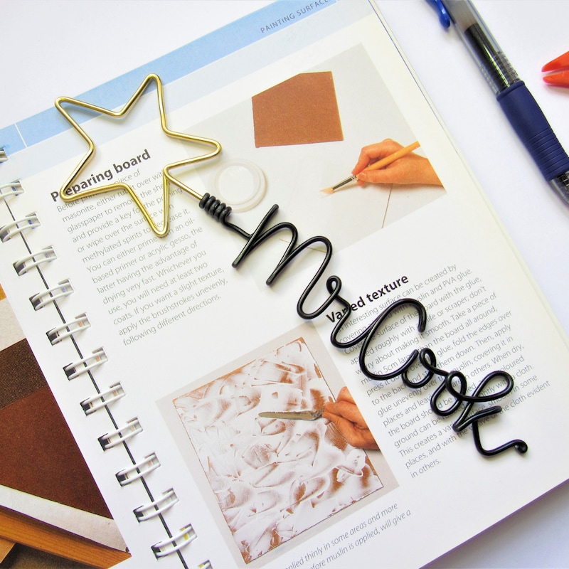 Wire Bookmarks - Etsy