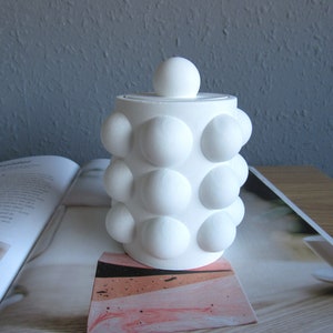Unique Bubble Pot Concrete Bubble Vase Container Pencil Holder Concrete ...
