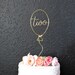 Wire Balloon Cake Topper Custom Number Birthday Cake Topper Wire, Kids ...