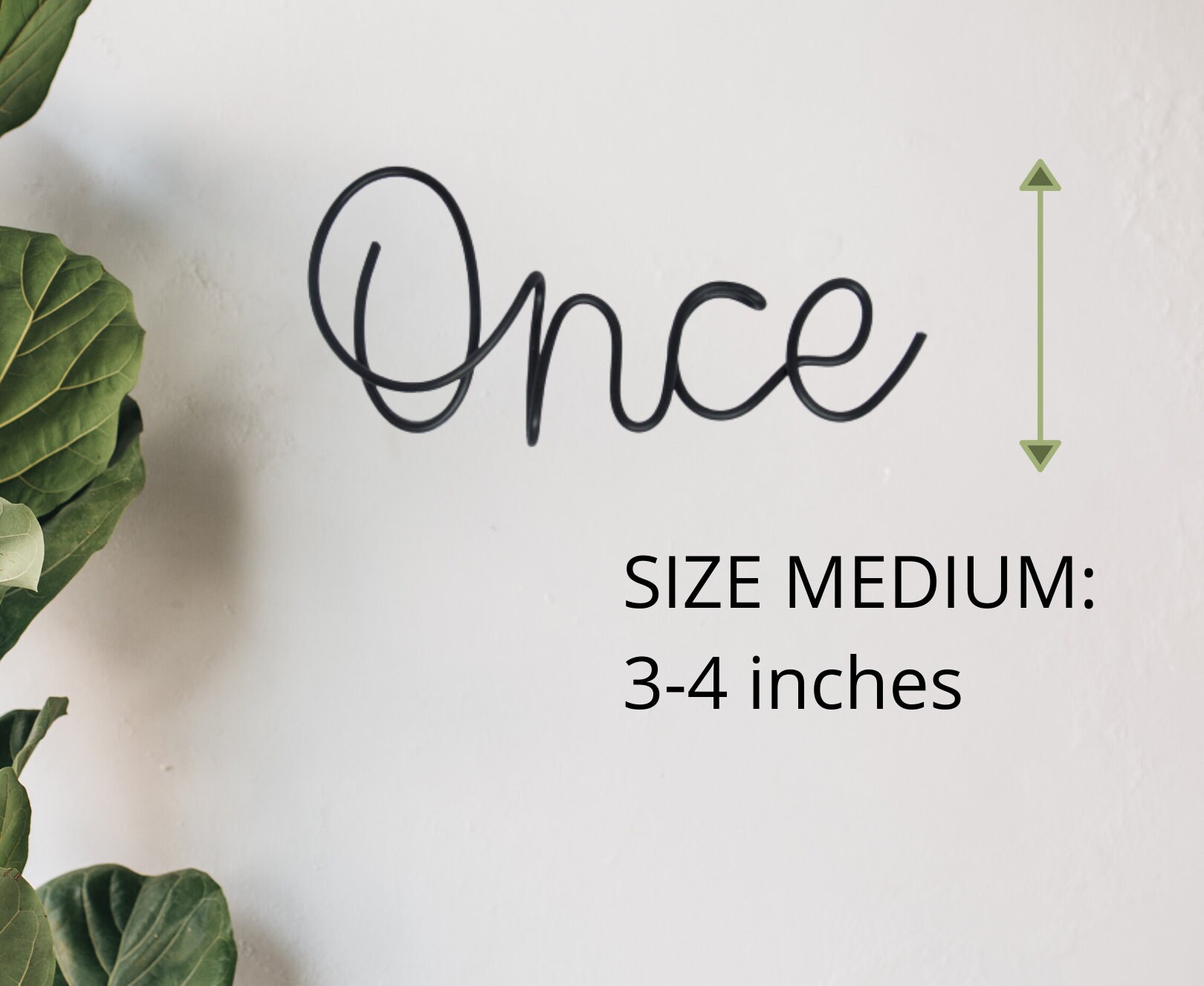 Once Upon a Time Sign Nursery Wall Art Woodland Nursery Wall | Etsy