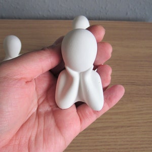 Concrete Family Figurines Thinker Statue Gift Thinking Statue Decor ...
