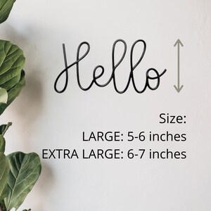 Wire Hello Sweet Cheeks Sign Wire Words Wall Art Funny Bathroom Sign ...