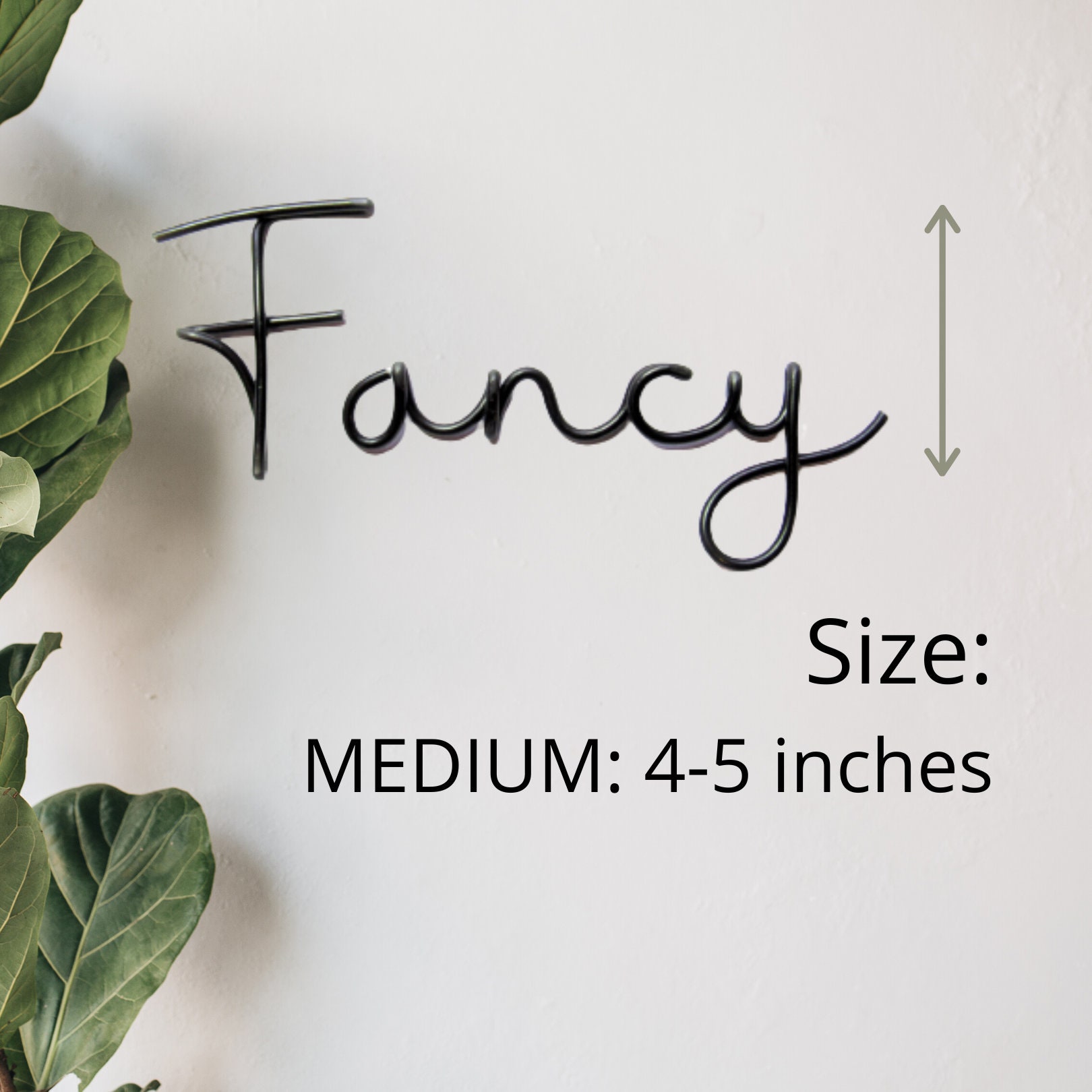 Fancy a Cuppa Wall Sign Wire Words Kitchen Wall Art Decor, Wire Metal ...