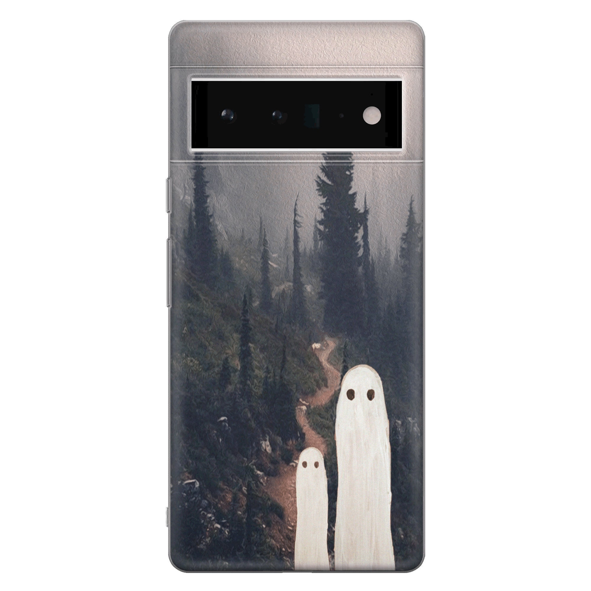 Ghost Couple Phone Case Magical Landscape Phone Cover for - Etsy UK
