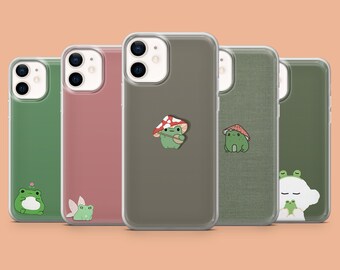Frog Phone Case Animal Phone Cover for iPhone 15 14 13 12 - Etsy