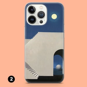Rene Magritte Phone Case Surrealism Art iPhone Cover for iPhone 17air ...