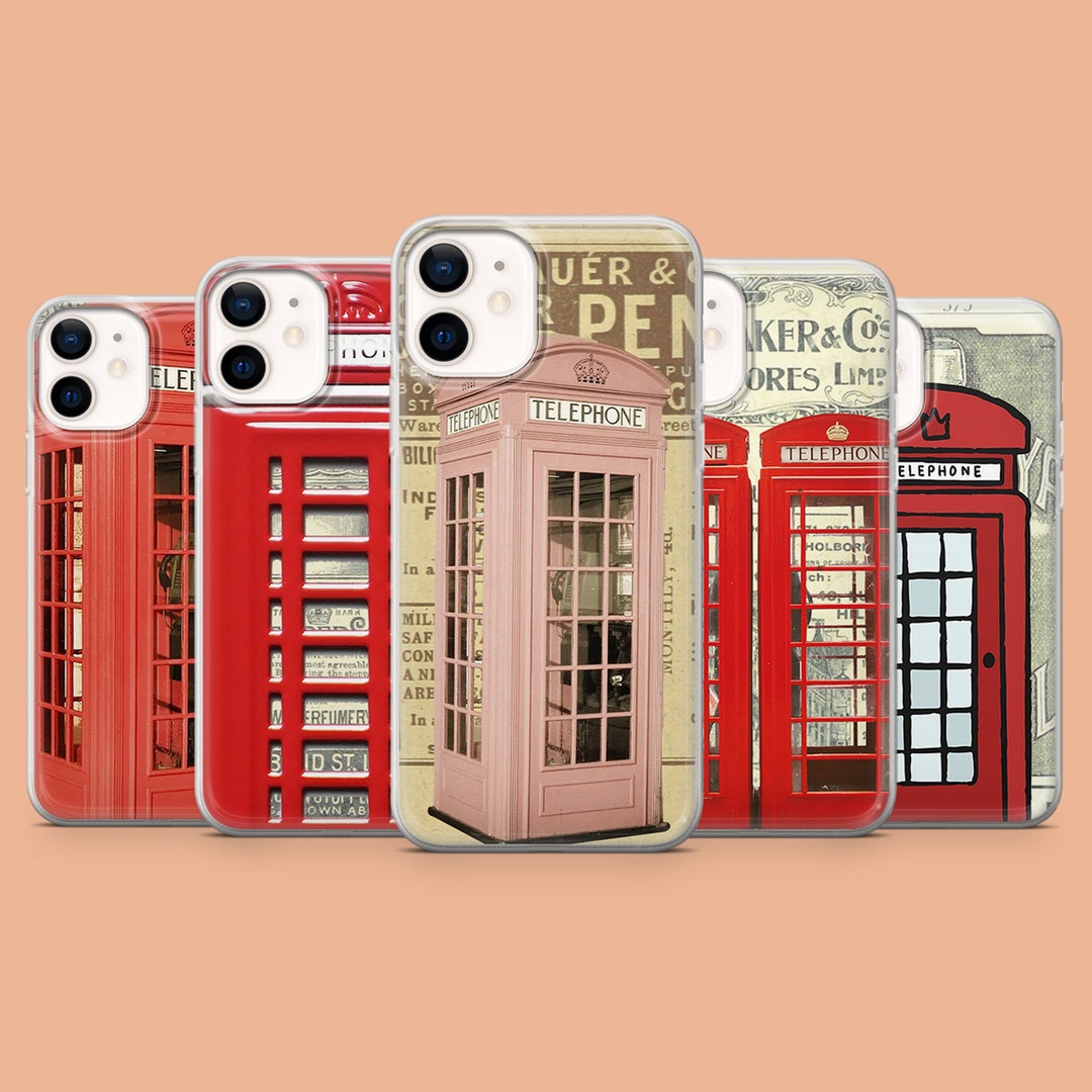 London Phone Phone Case Red Booth iPhone Cover for iPhone 17air, 16E ...