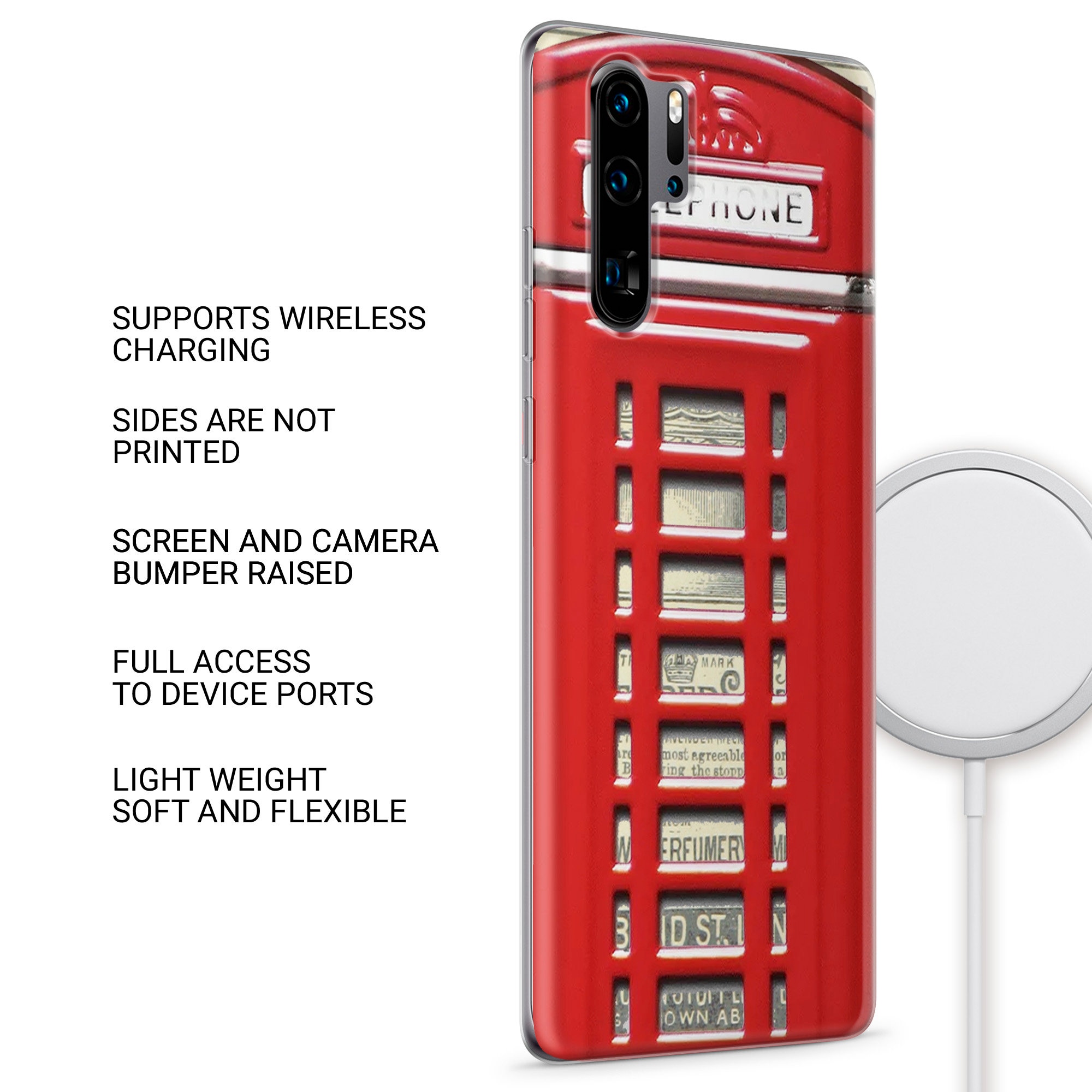 Red Phone Booth Phone Case London Booth Phone Cover for Google - Etsy