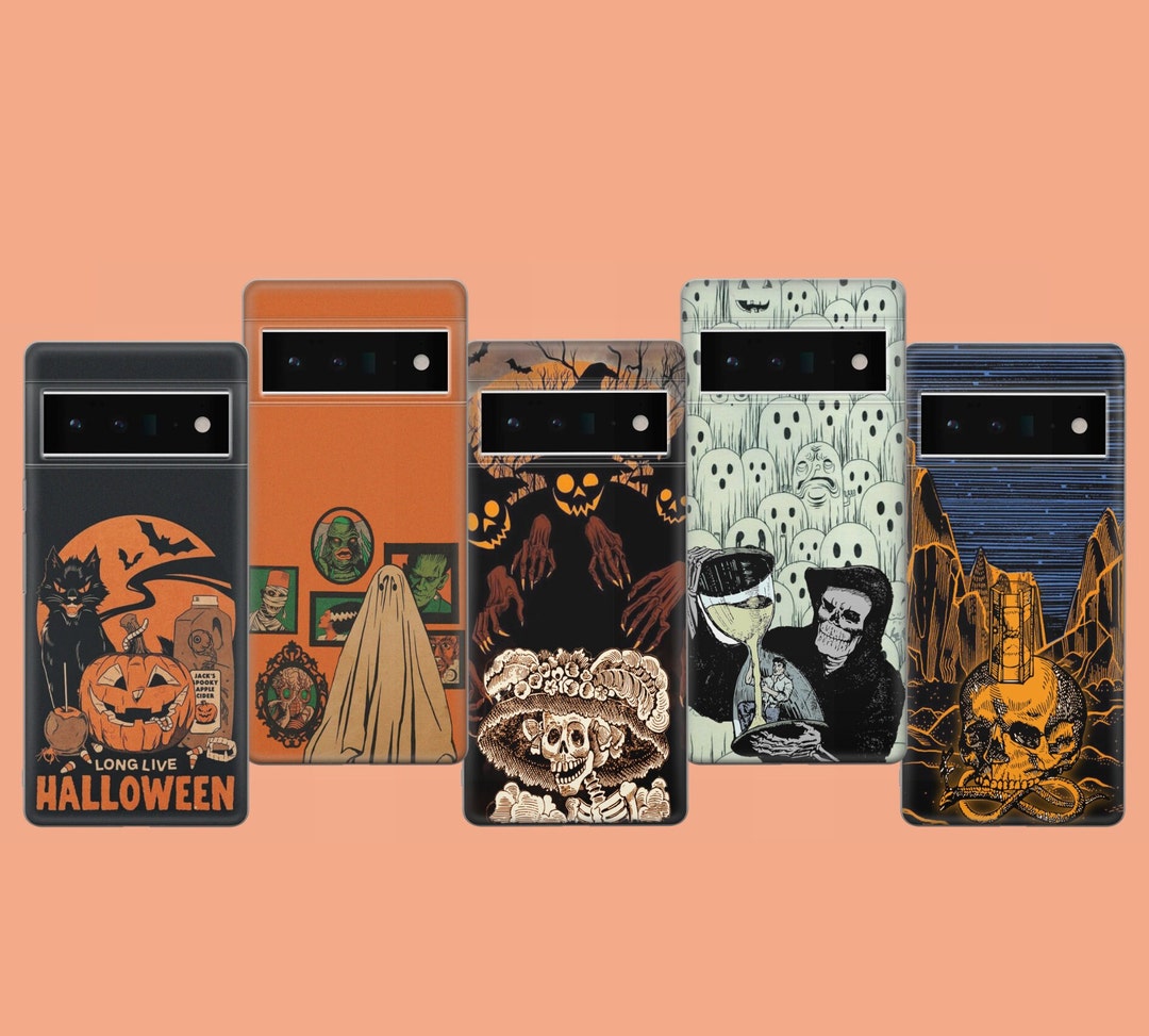 Spooky Decor Phone Case Halloween Phone Cover for Google Pixel 10, 9A ...