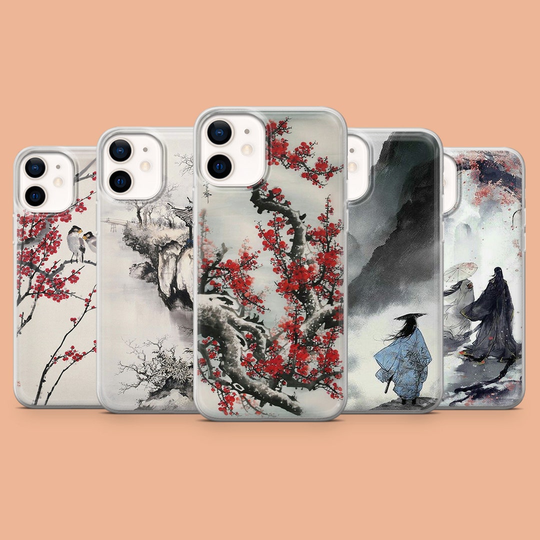 Katana Phone Case Ukiyo-e iPhone Cover for iPhone 17air, 16E, 15plus ...