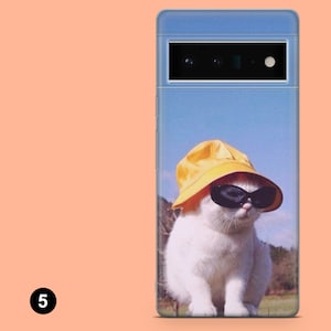 Cat Meme Phone Case Funny Duck Phone Cover for Google Pixel 10, 9A ...