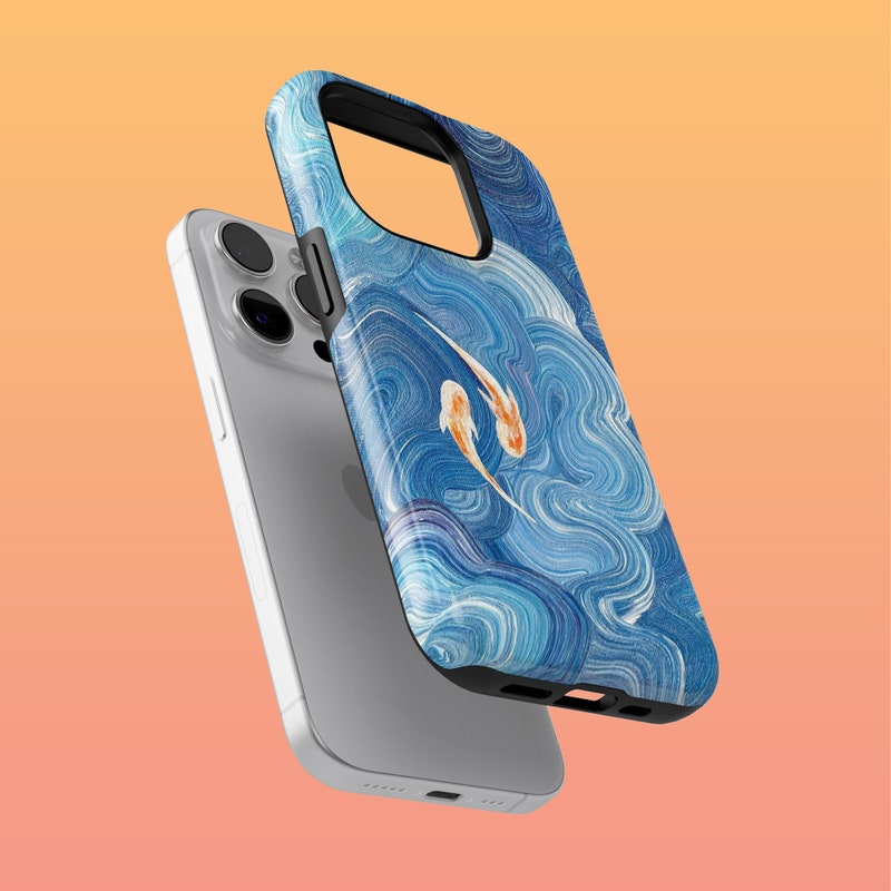 Blue Wave Phone Case - Etsy