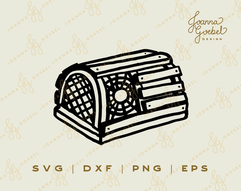Lobster Trap SVG Hand Drawn Lobster Trap SVG Crab Trap - Etsy