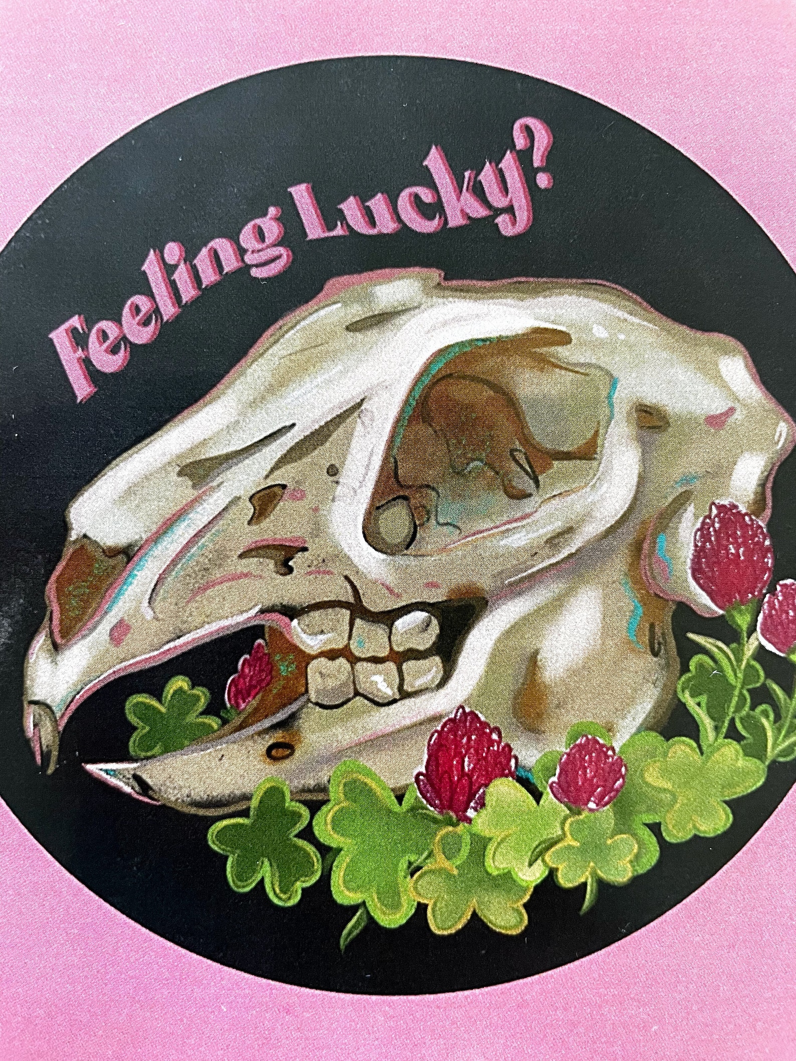 Feeling Lucky Art Print Aesthetic Print Colorful Art Print - Etsy