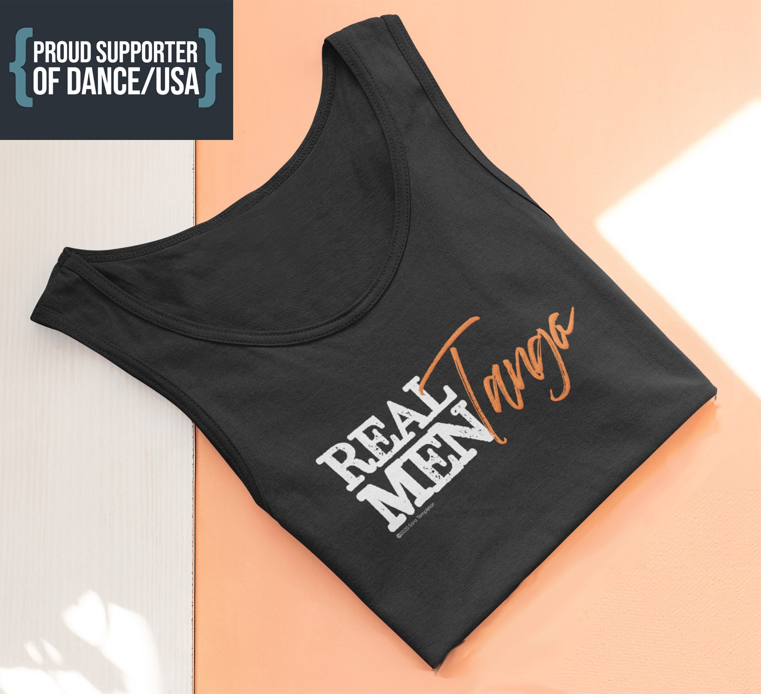 Real Men Tango Men's Tank Dancewear Dance Shirt Tango - Etsy
