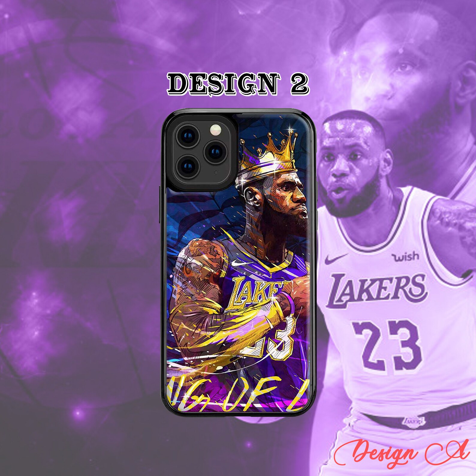 James Lebron Phone Case Basketball James Lebron Phone Case | Etsy